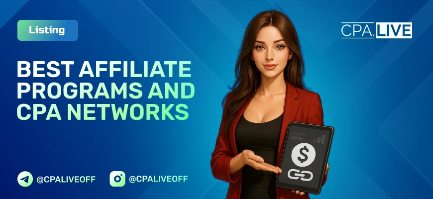 Best Affiliate Programs and CPA Networks for Affiliate Marketing